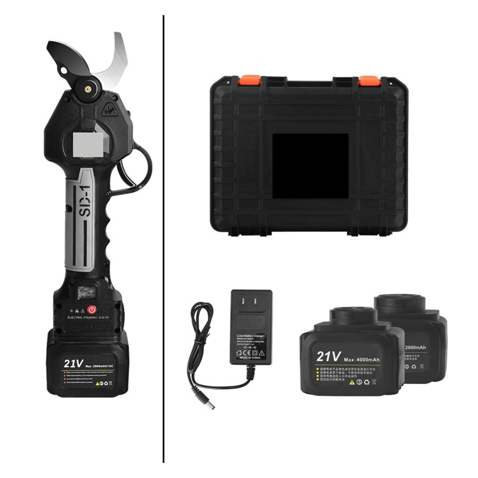 21V Cordless Dual Action Shears Progressive Shears Efficient Bonsai ...