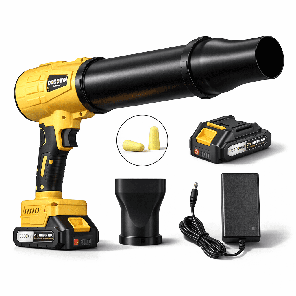 21V Cordless Leaf Blower, Portable Electric Blower for Lawn Care, Yard ...