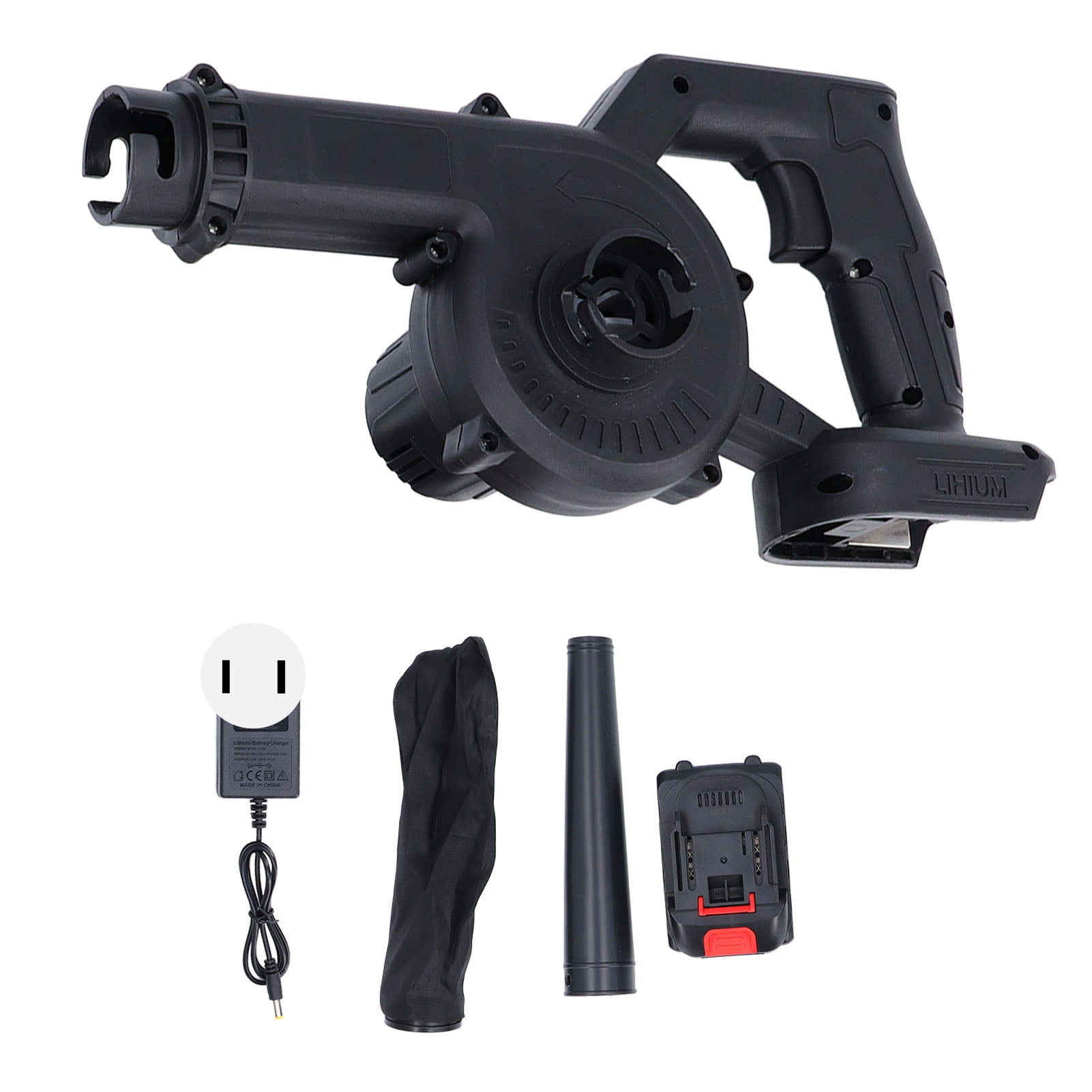 21V Cordless Leaf Blower Vacuum, Powerful Suction For Dust Debris ...