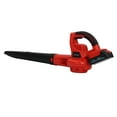 21V Cordless Leaf Snow Blower Brushless Electric Handheld Blower + 4 ...