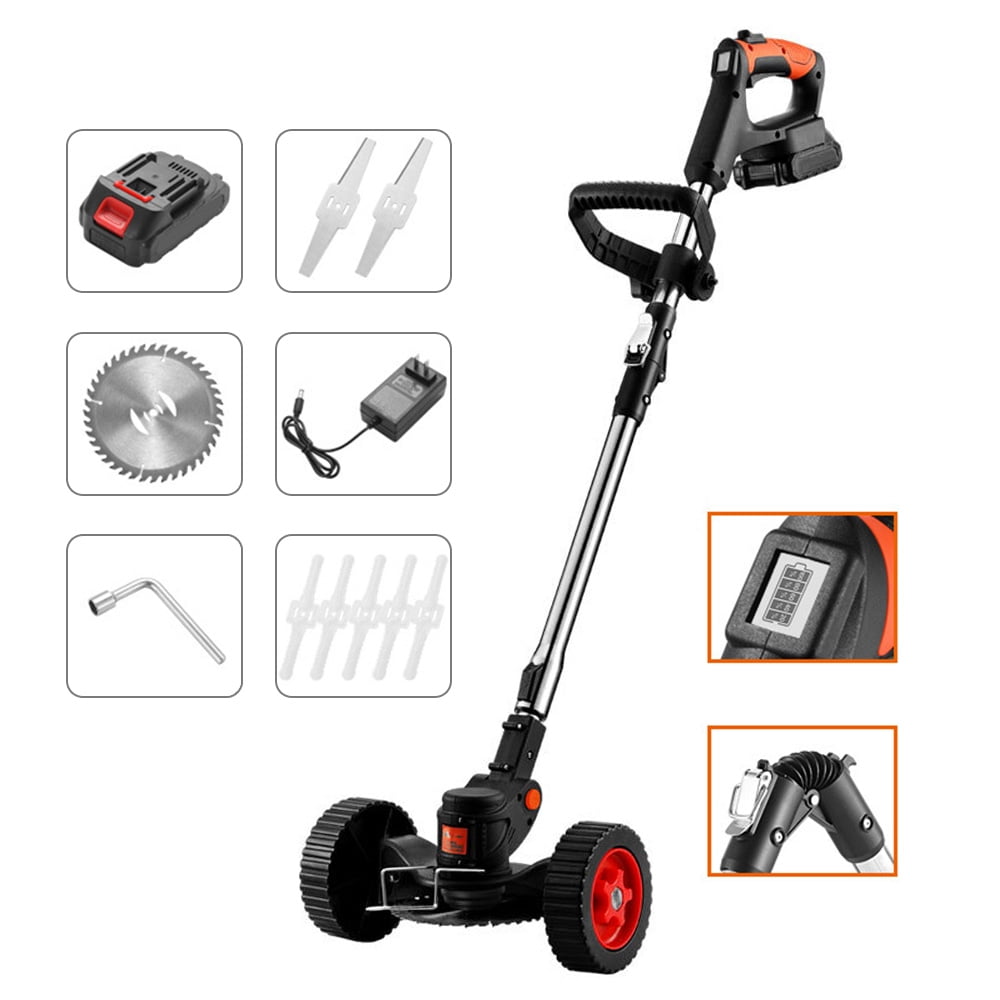 21V Electric Weed Wacker Cordless, Battery Operated Weed Eaters, Weed ...