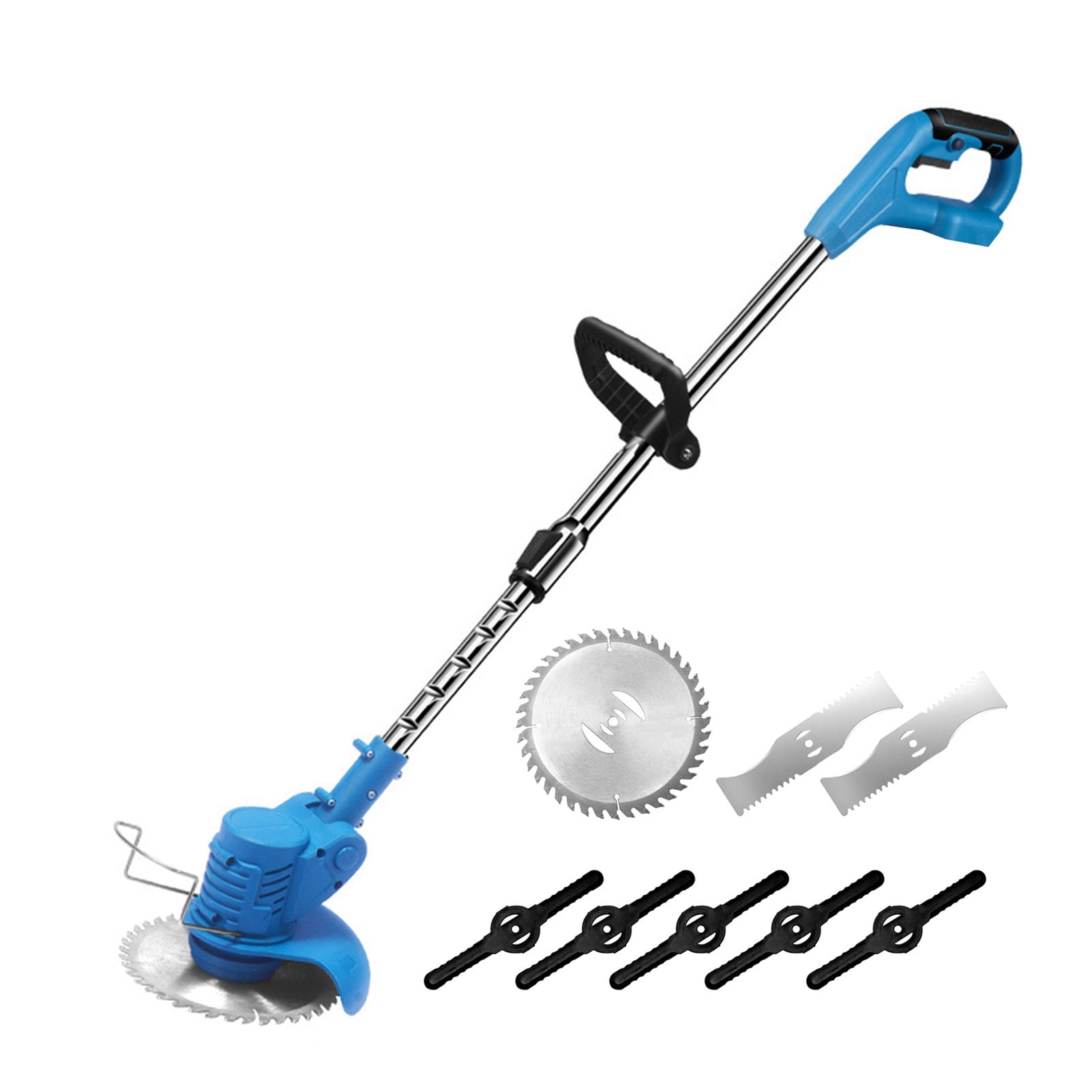 21V Retractable Handheld Cordless Lawn Mower Electric Lawn Mower ...
