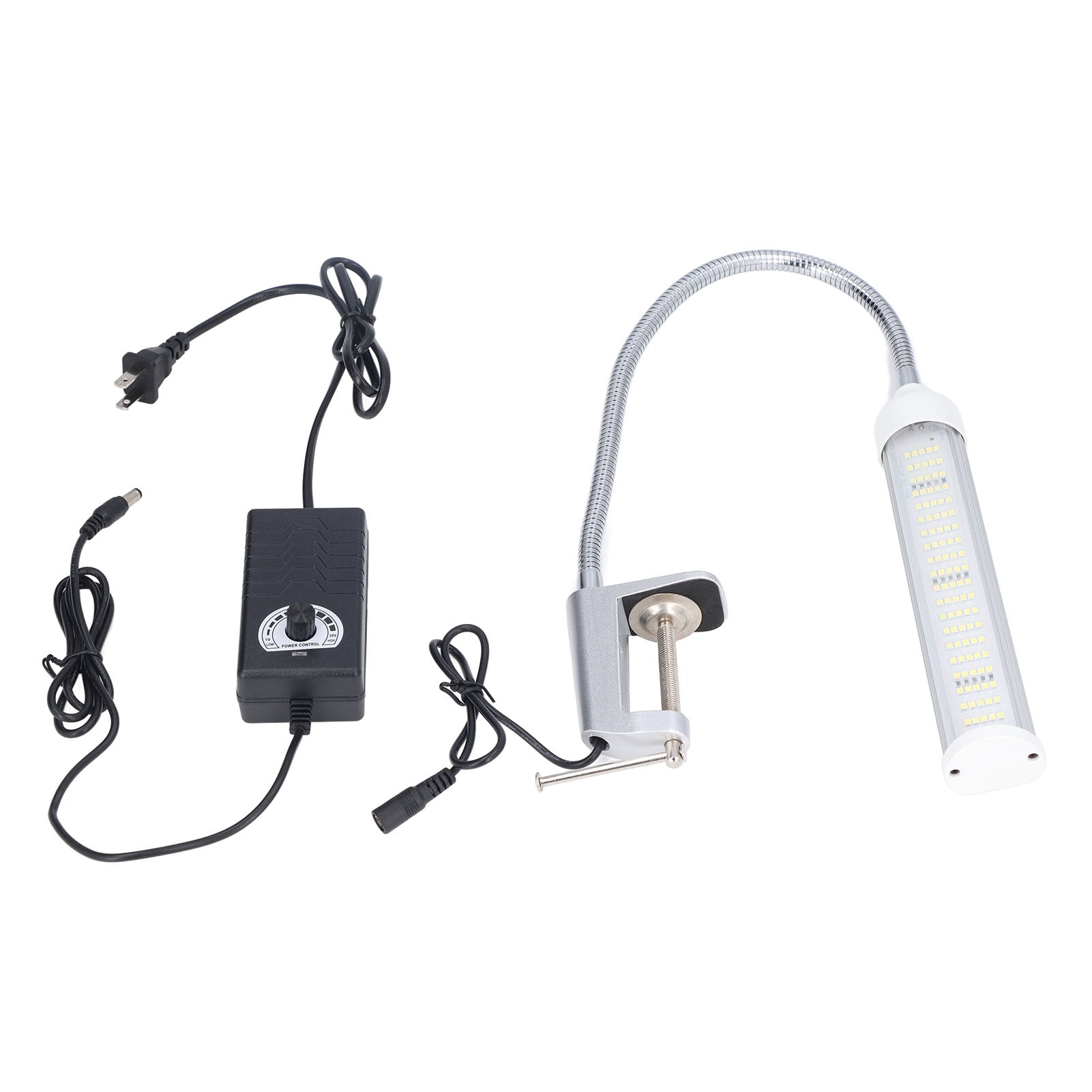 21W Dimmable Machine Tool Lamp, Gooseneck Aluminum Design, US Plug, 100 ...