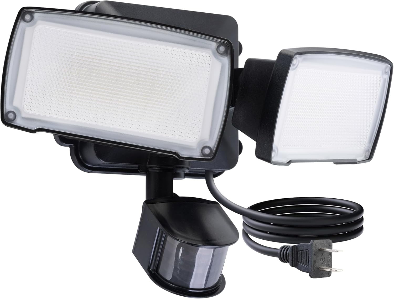 21W Plug in Motion Sensor Light Outdoor, Flood Lights Outdoor Motion ...