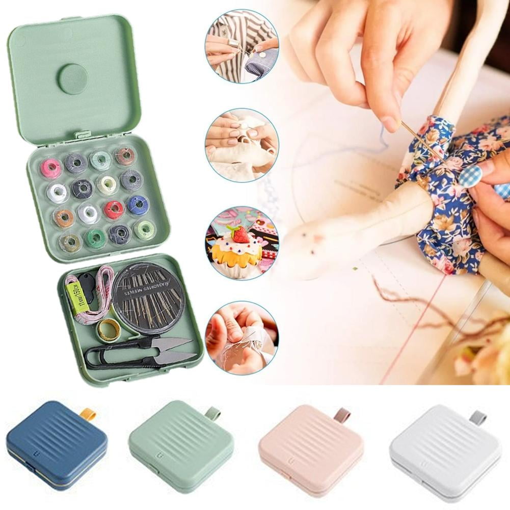 21X Multifunction Sewing Box Needle and Thread Box Set Portable Home ...