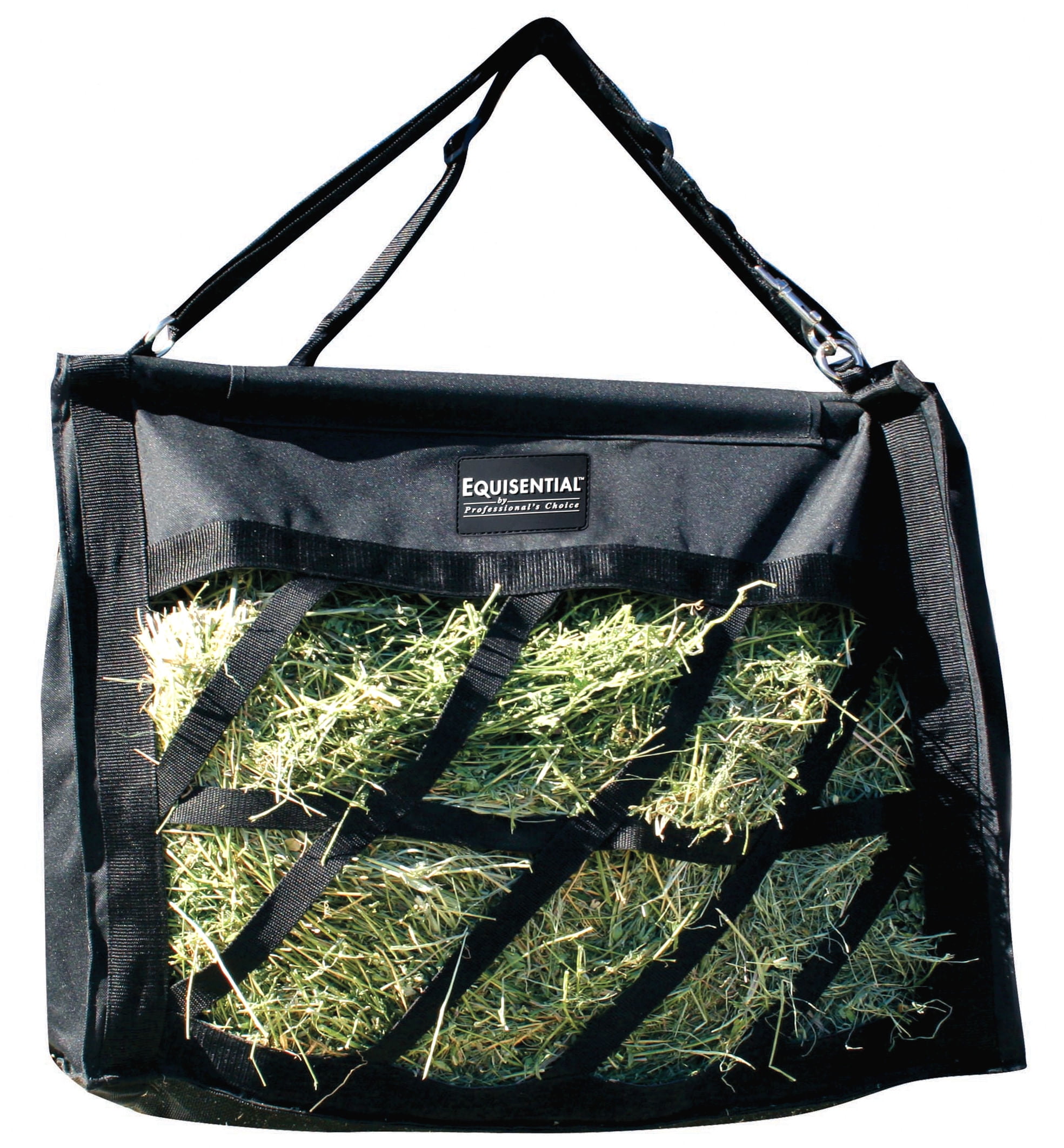21X21X11 Professional Choice Horse Tack Equisential Hay Bag Black ...