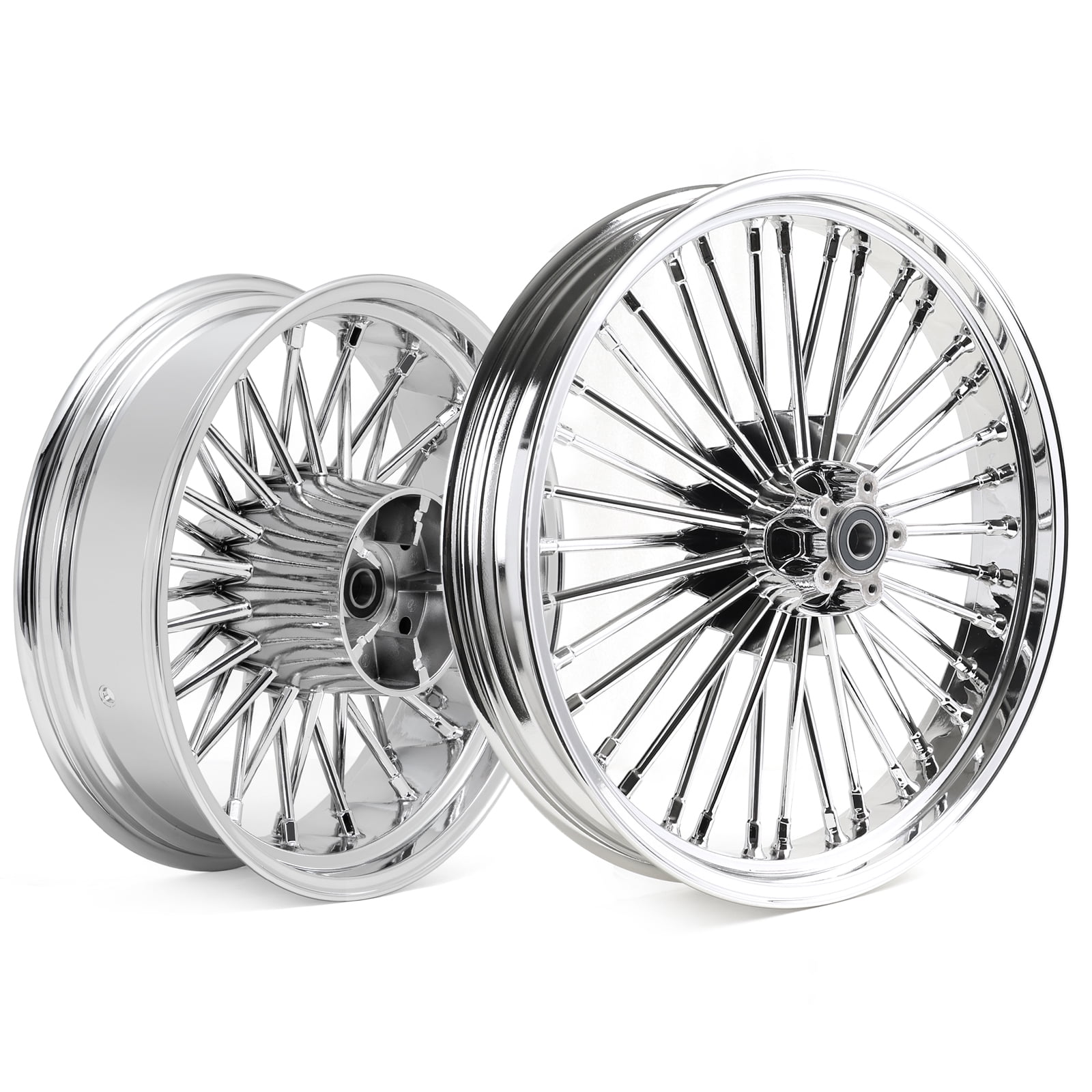 Harley Davidson Fat Spoke Wheels 21X3.5 & 18X5.5 for Touring Street ...