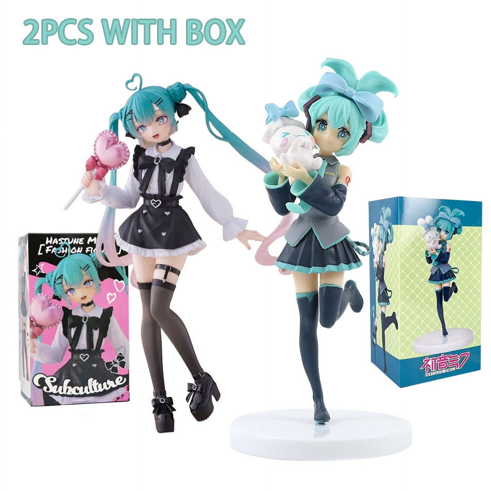 21cm Sexy Girl Hatsune Miku Anime Figure Fashion Subclture Miku Action