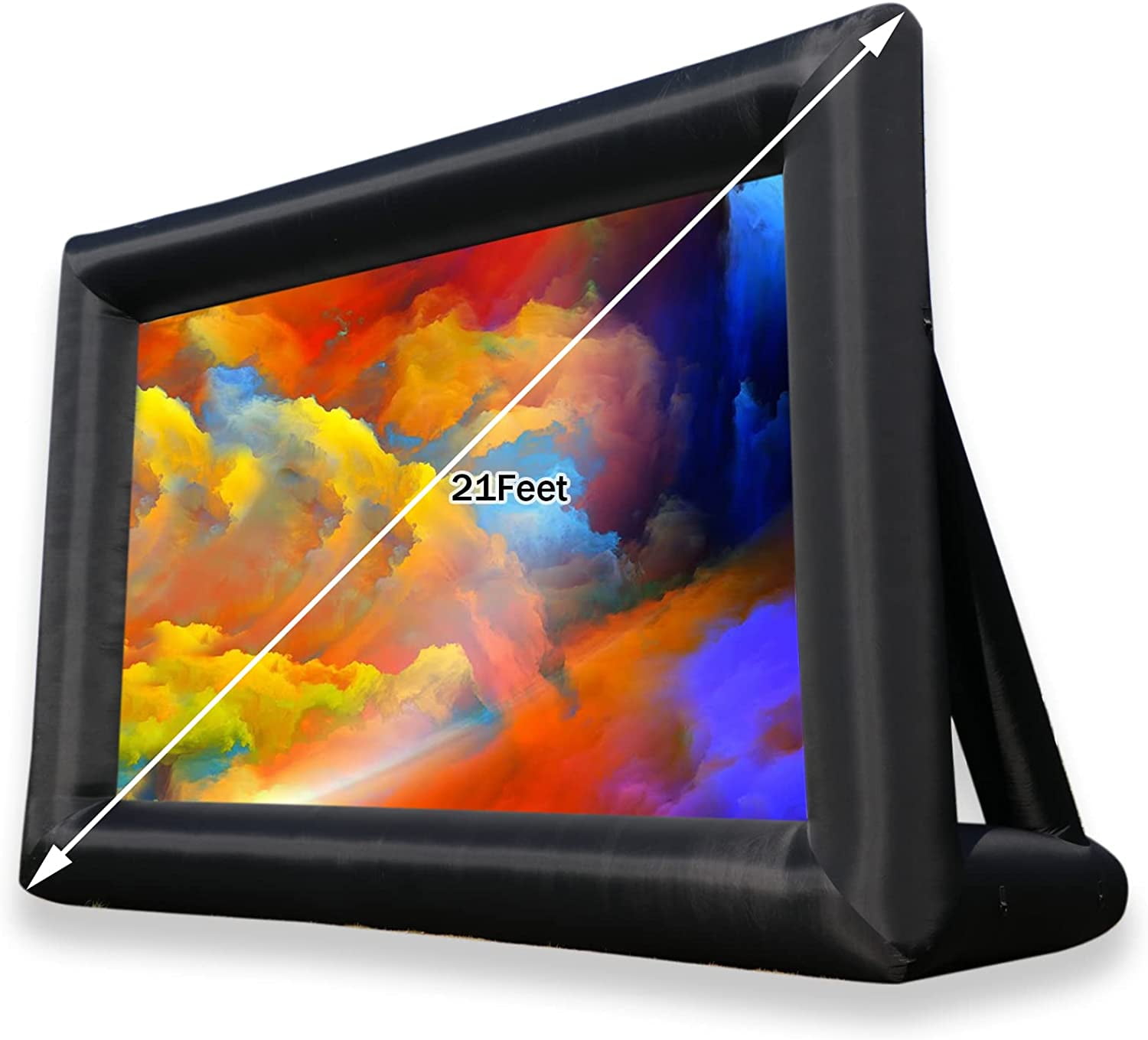 21ft Inflatable Projector Movie Screen for Outside and Indoor Theater ...