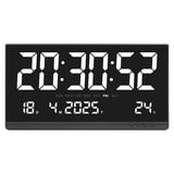 21inch LED Simple Digital Electronic Clock HD Wall Clock Large Digital ...