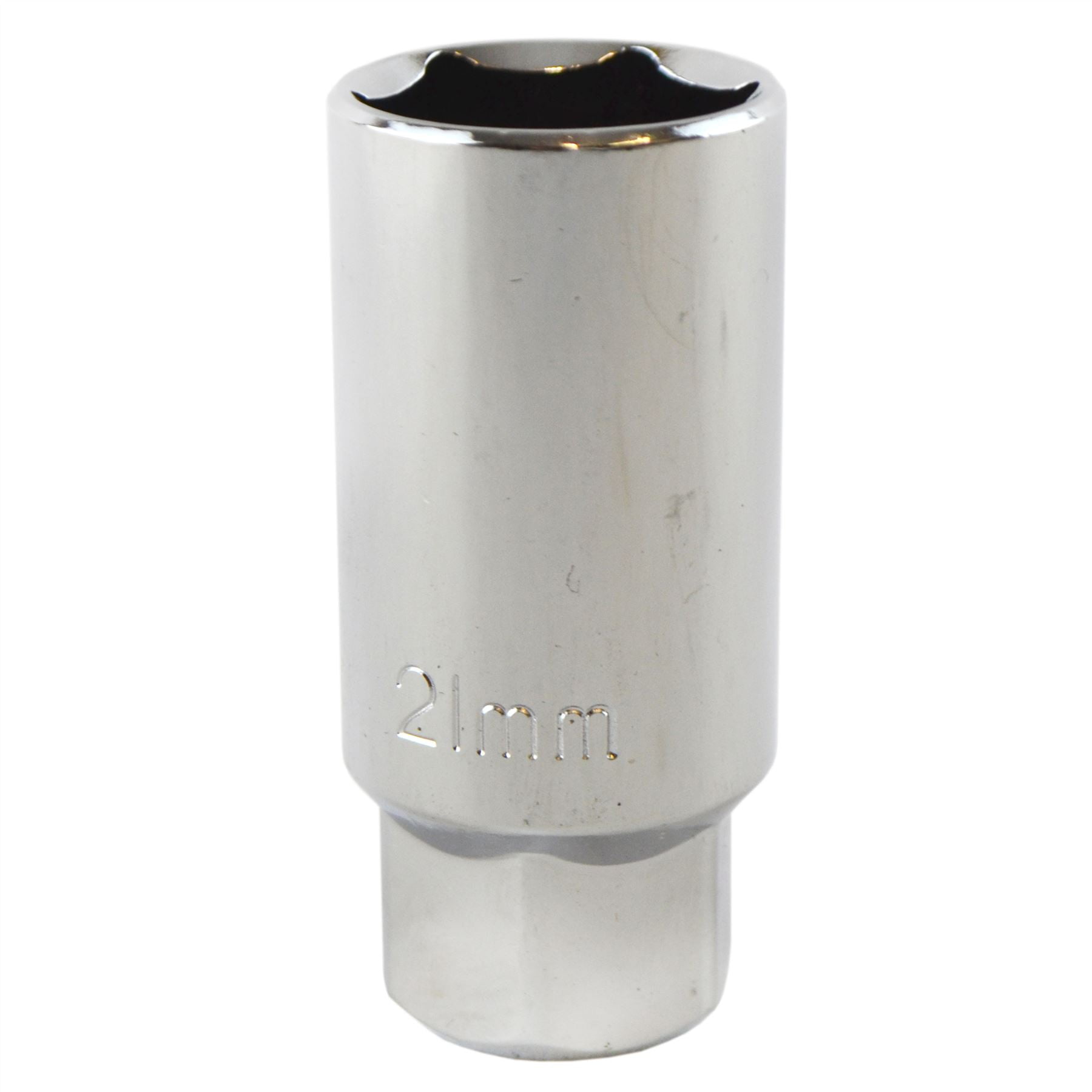 21mm 3/8" Drive Spark Plug Socket Remover Installer Tool 6 Sided ...