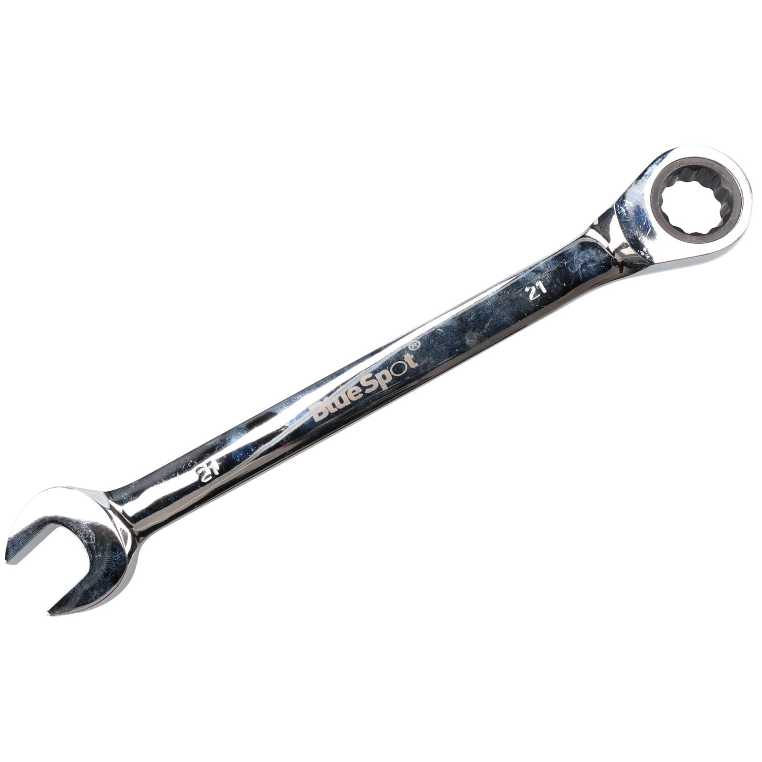 21mm Metric Ratchet Combination Spanner Wrench 72 Teeth Reversible ...