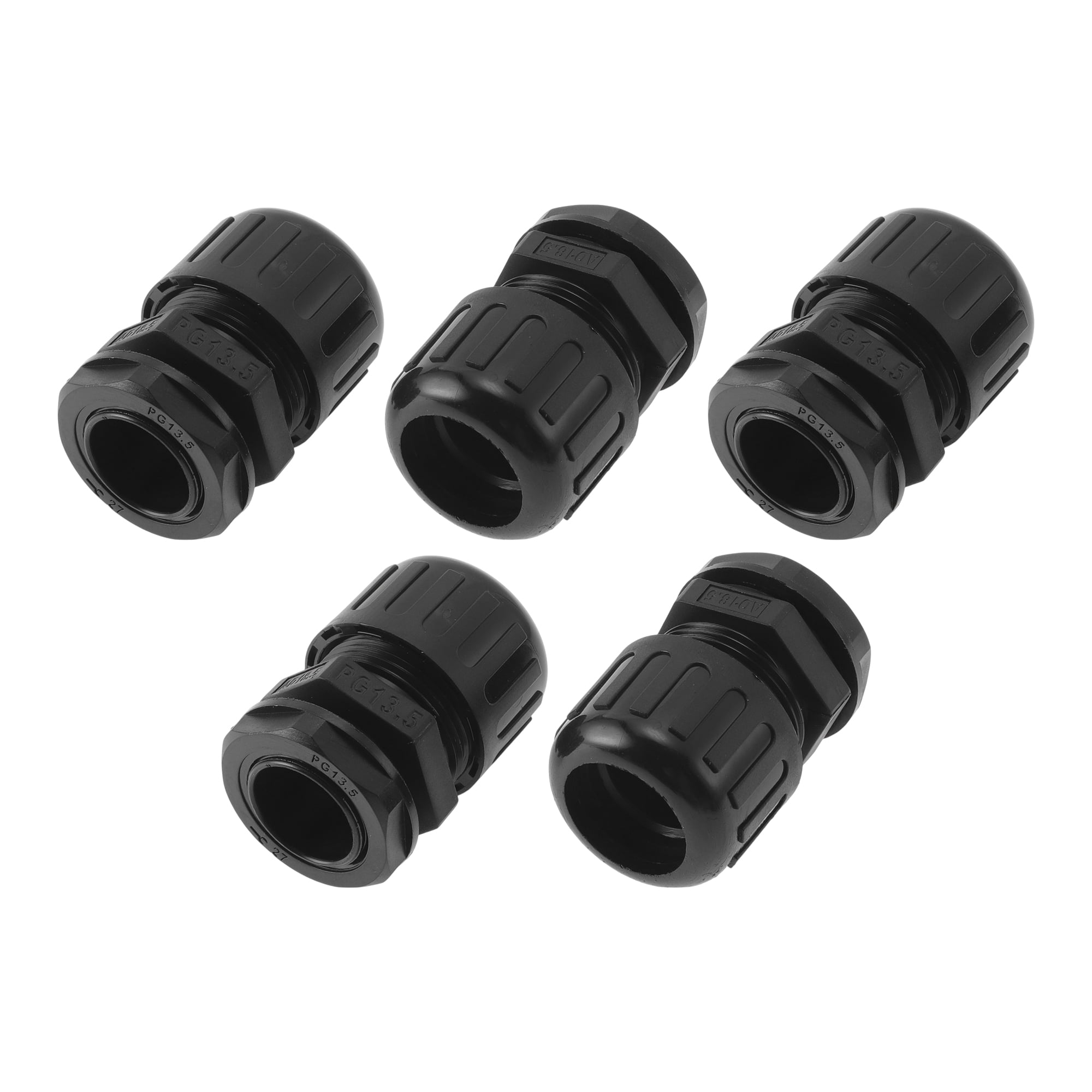 21mm / PG13.5 Cable Glands 18.5mm / 0.73" Waterproof Bellows Straight ...