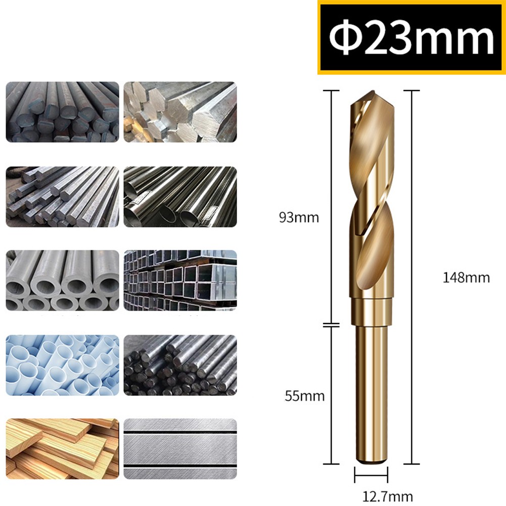 21mm to 35mm 1/2in Cobalt Small Shank Srill Bit Woodworking Drill Hole ...