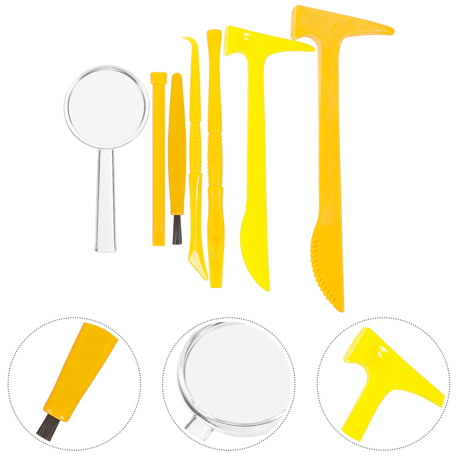 21pcs Digging Hammer Chisel Brush Archaeological Excavation Tools ...