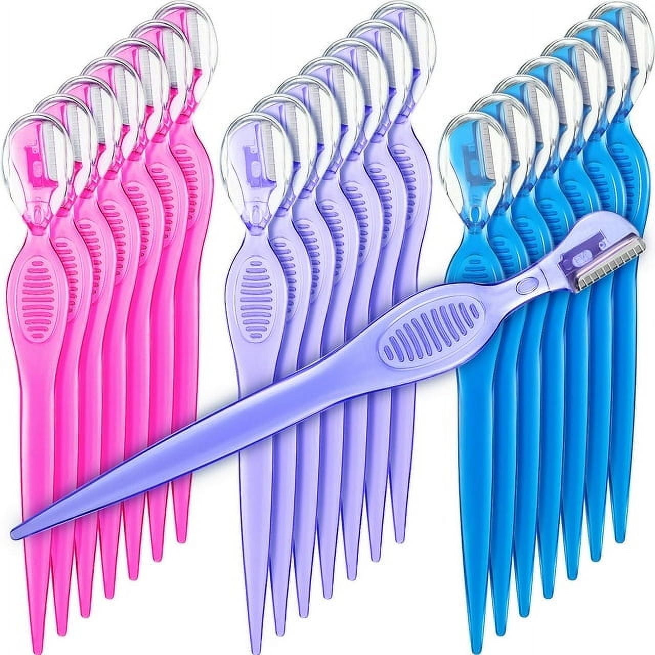 21pcs Eyebrow Razor Facial Hair Remover Eyebrow Trimmer Sharp Mini ...