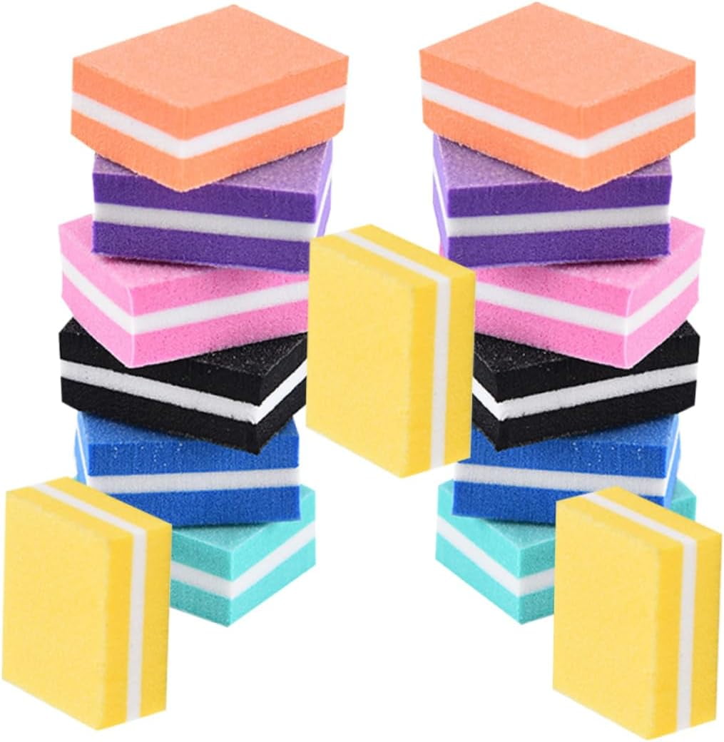 21pcs Nail Buffer Files Nail Polisher Buffer Nail File Buffer Nail ...