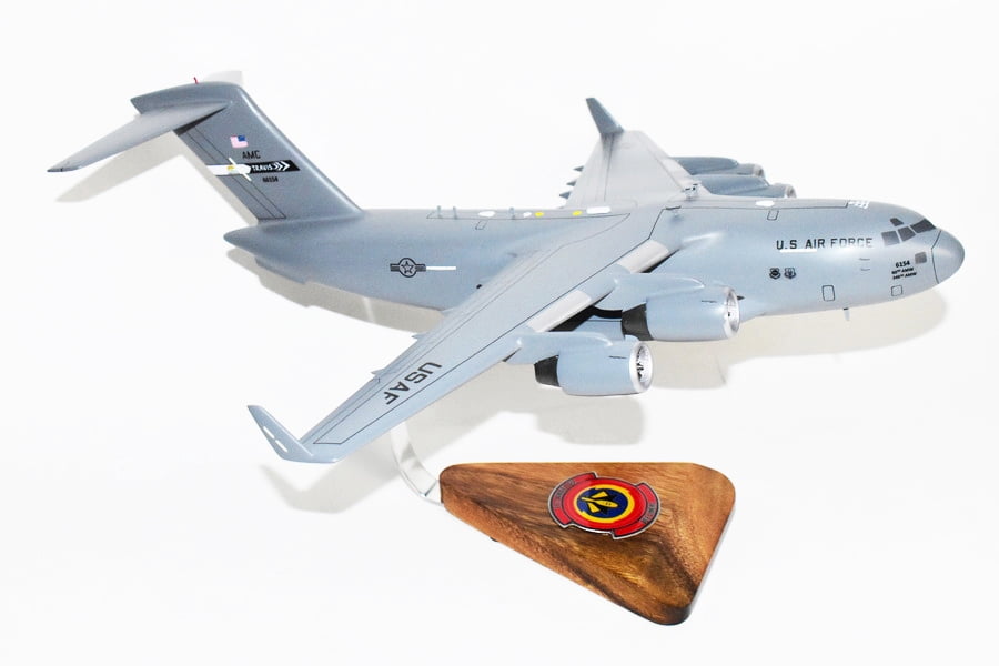 21st Airlift Squadron Beeliners (Travis AFB) C-17 Model, 1/116th Scale ...