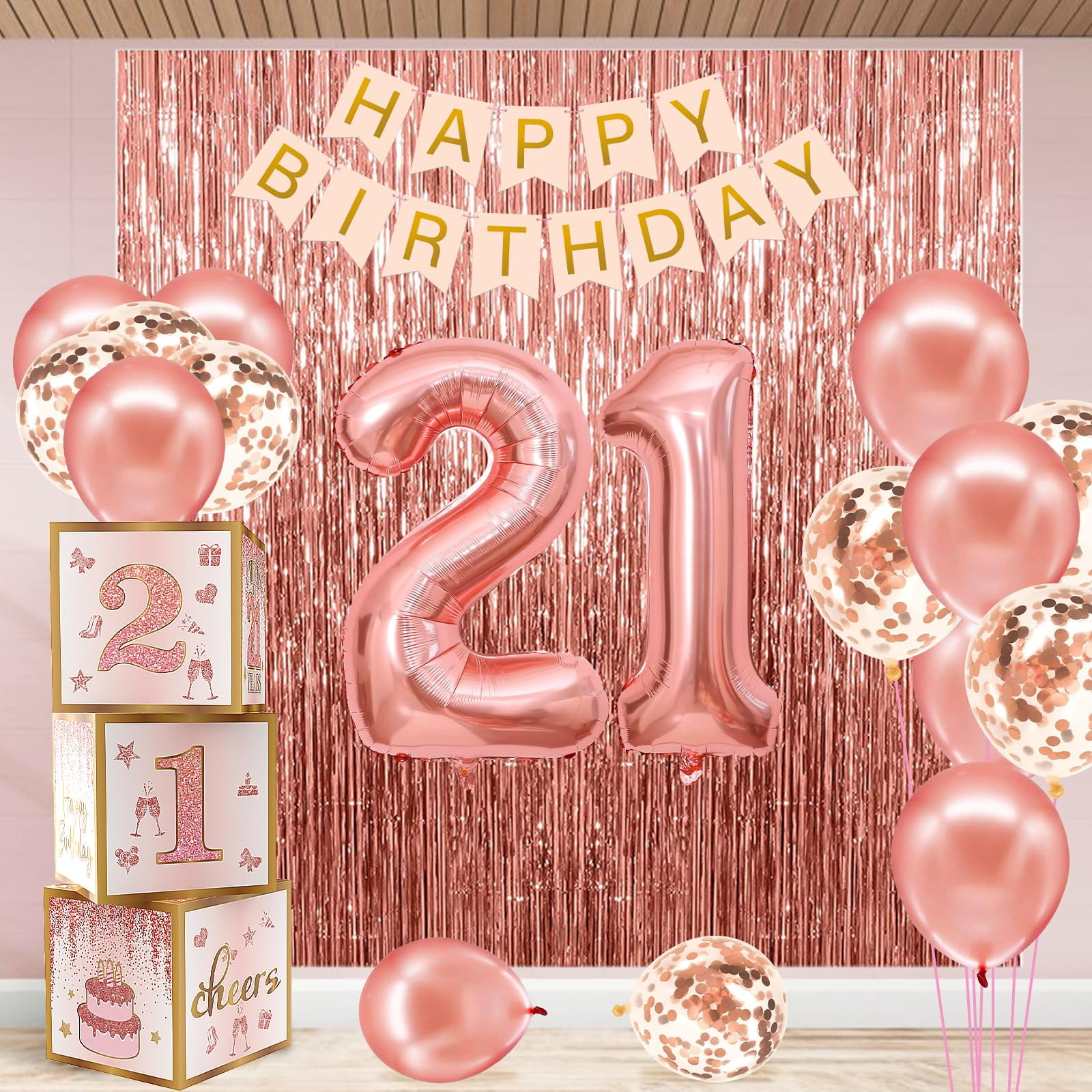 21st Birthday Decorations YPF5 Her,Happy 21st Birthday Decorations ...