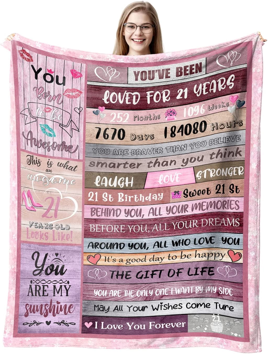21st Birthday Gifts for Her, Gift for 21 Year Old Female, 21st Birthday ...
