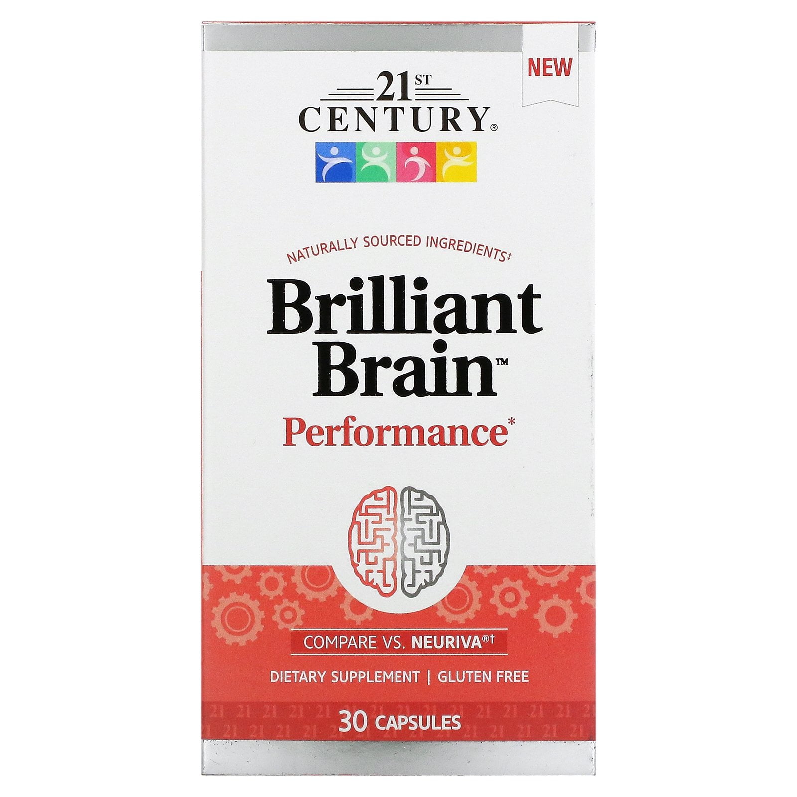 21st Century Brilliant Brain Performance Capsules, Nootropic Coffee ...