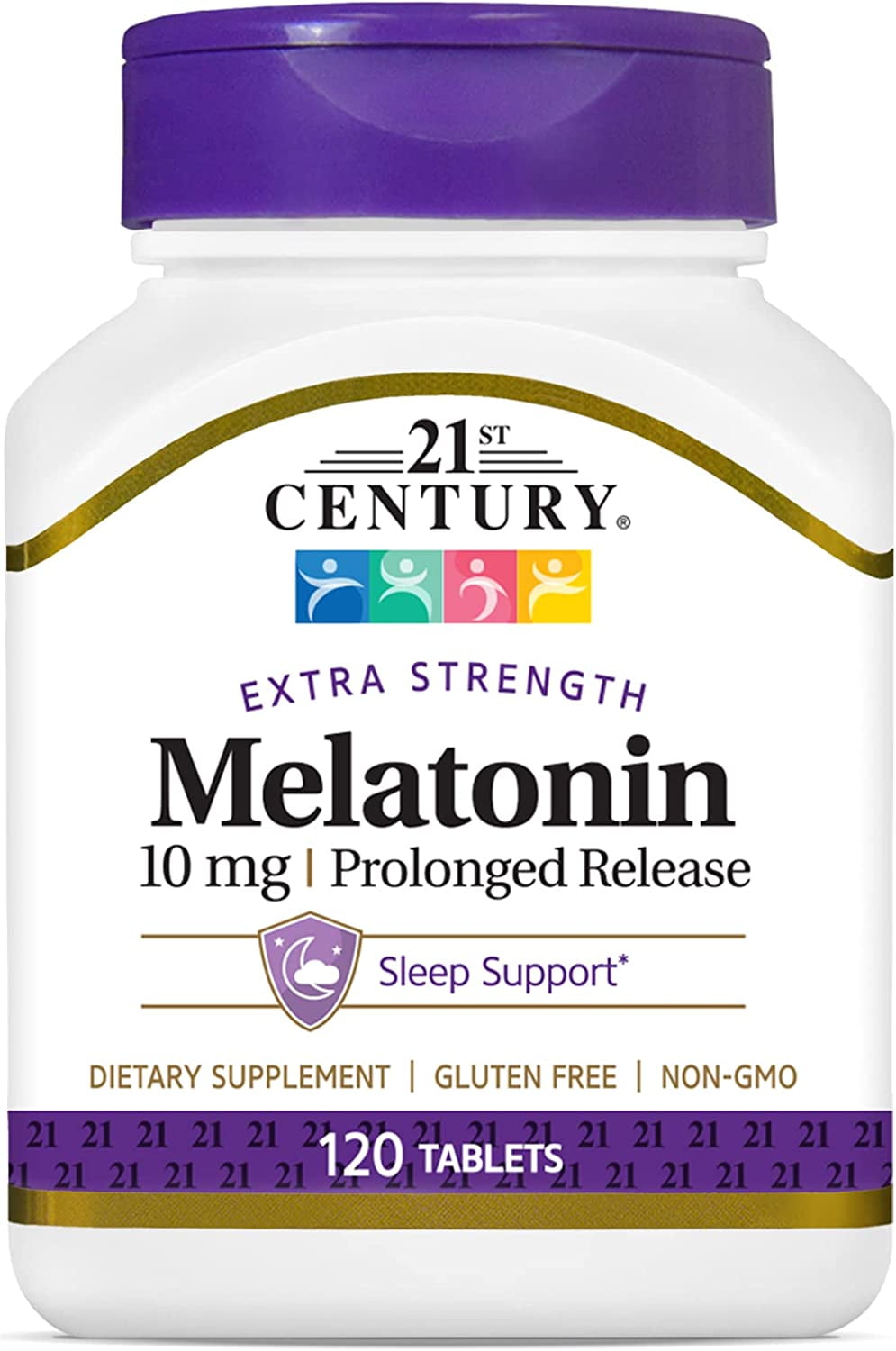 21st Century Melatonin 10 Mg Prolonged Release, 120 Count - Walmart.com