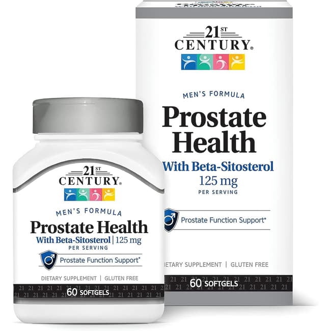 21st Century Prostate Health Support Supplement with Beta-Sitosterol ...