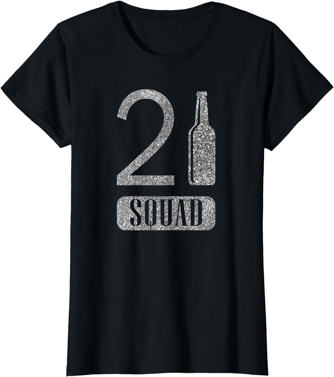 21st Squad Shirt Silver Birthday Funny Gift T Shirt - Walmart.com