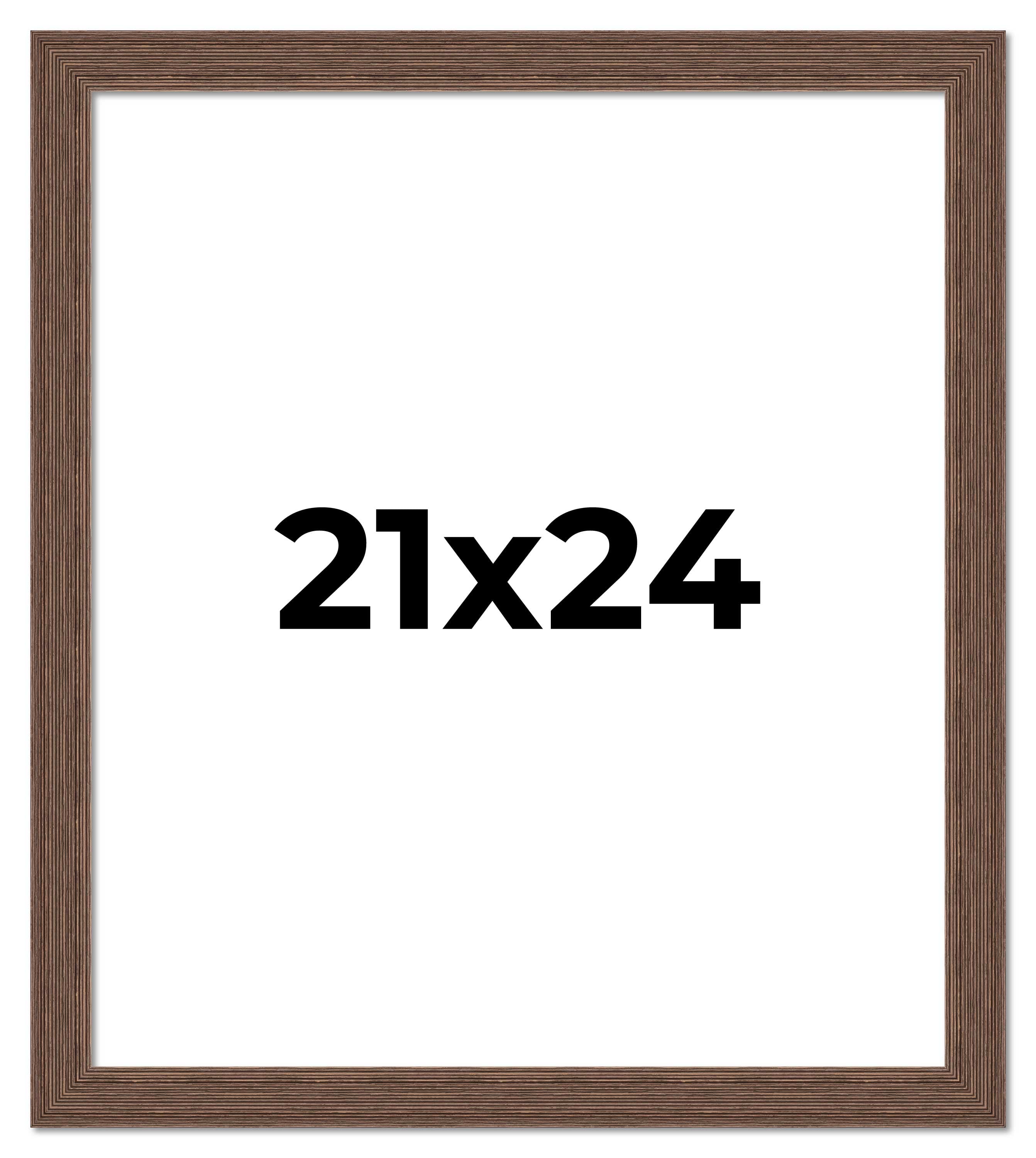 21x24 Frame Brown Distressed Barnwood Picture Frame | Rustic Farmhouse ...