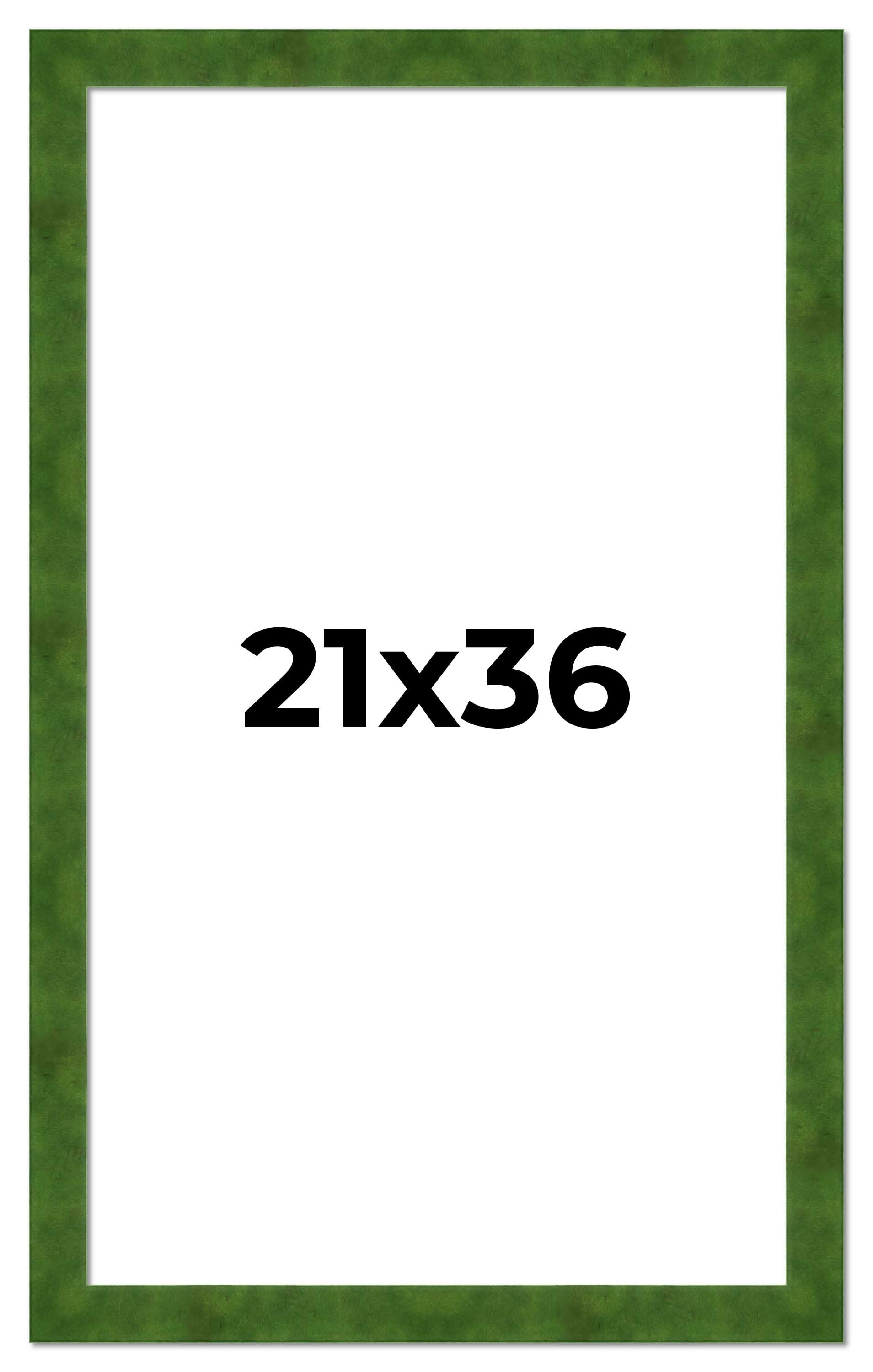 21x36 Frame Green Burl Solid Wood Picture Frame | 1.75 Inches Moulding ...