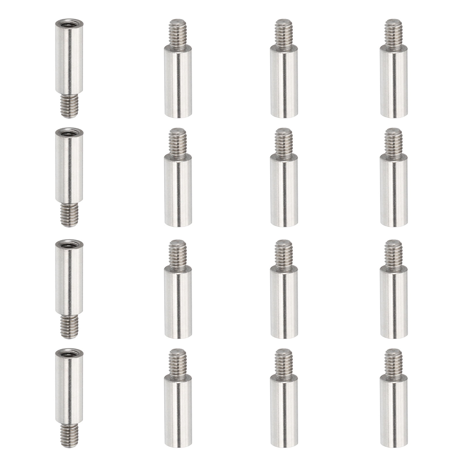 21x6mm Album Scrapbook Extension Posts Extension Screw, 16Pcs Stainless ...