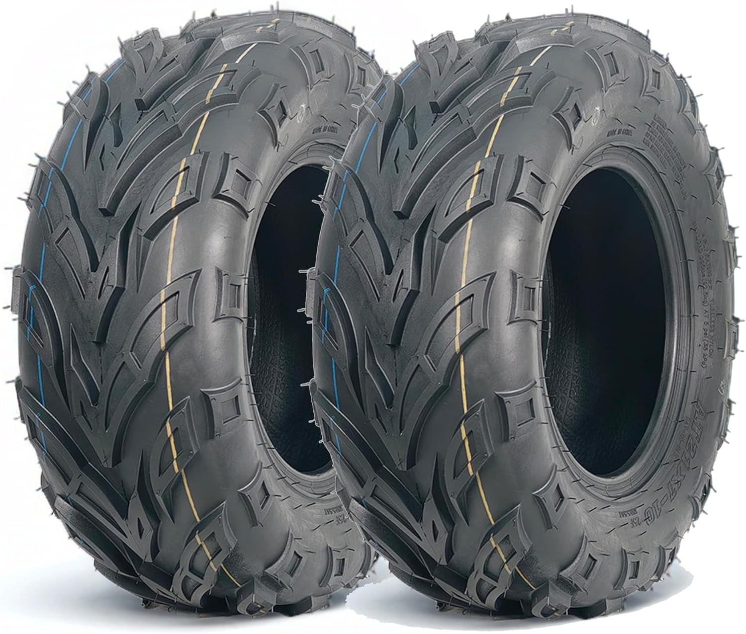 21x7-10 ATV Tires, 2 Pack nFront 4PR All Terrain 21x7x10 Trail Sand ATV ...