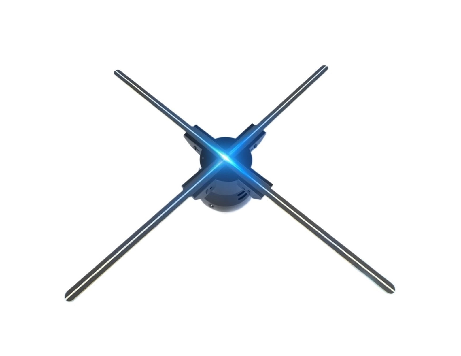 22.04 3D Hologram Fan Display Stereo Floating Advertising Machine Fan ...