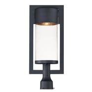 Puleo International Indoor/Outdoor 7 ft. Potted Holiday Lamp Post with ...