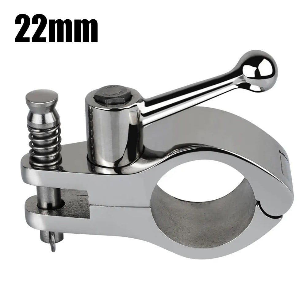 22/25Mm Stainless Steel Marine Awning Hinge Clamps For Boat Top Rail ...