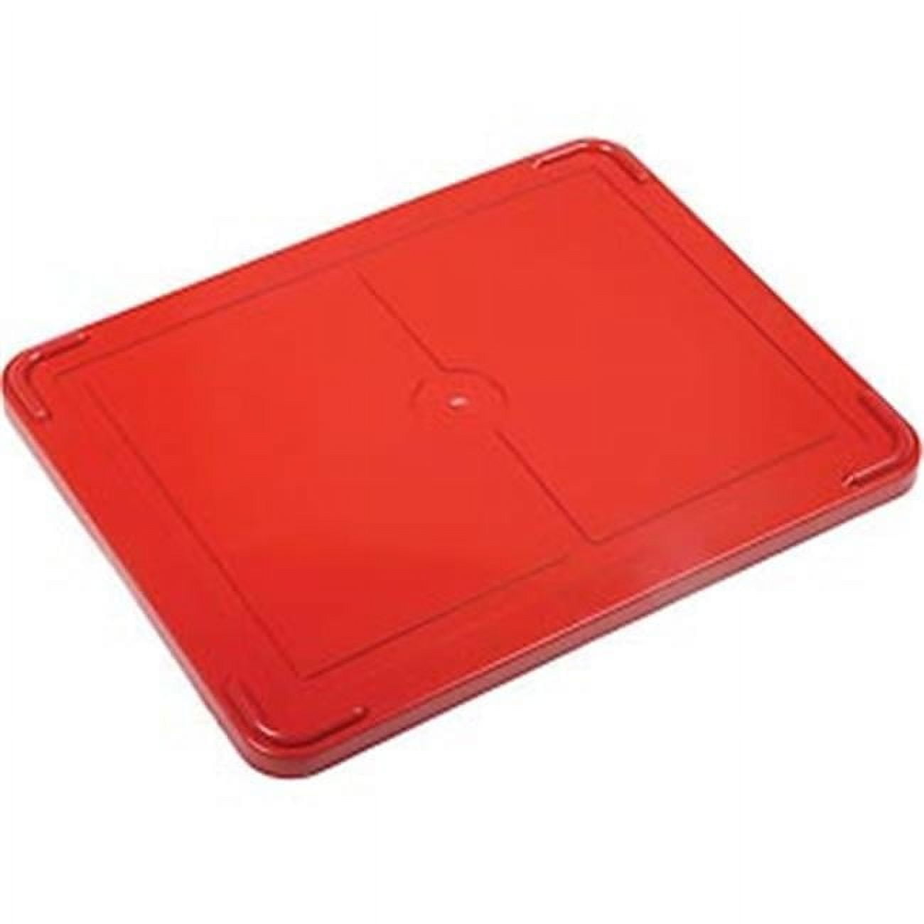 22.5 x 17.5 in. Lid for Plastic Dividable Grid Container, Red - Pack of ...
