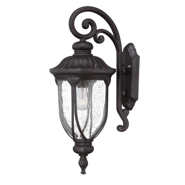 22.5 x 9 x 11.5 in. Laurens 1-Light Black Coral Wall Light - Walmart.com