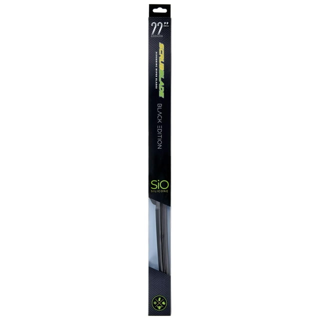22" 550MM BLACK EDITION SILICONE SCRUBBLADE WIPER BLADE - Walmart.com