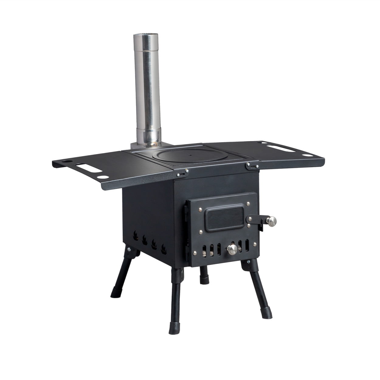22.56*12.2*14.56 Outdoor Camping Stove, Heavy Duty Iron Outdoor Single ...