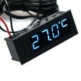 22*58mm Three in One Multifunctional Car Clock Luminous Thermometer ...