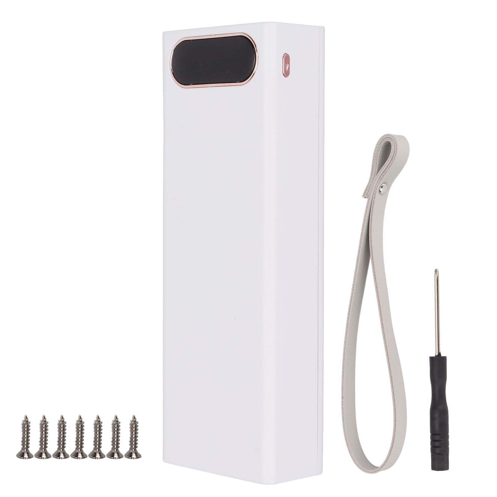 22.5W Fast Charge Power Bank Case Kit Detachable LCD 20x18650 Battery ...