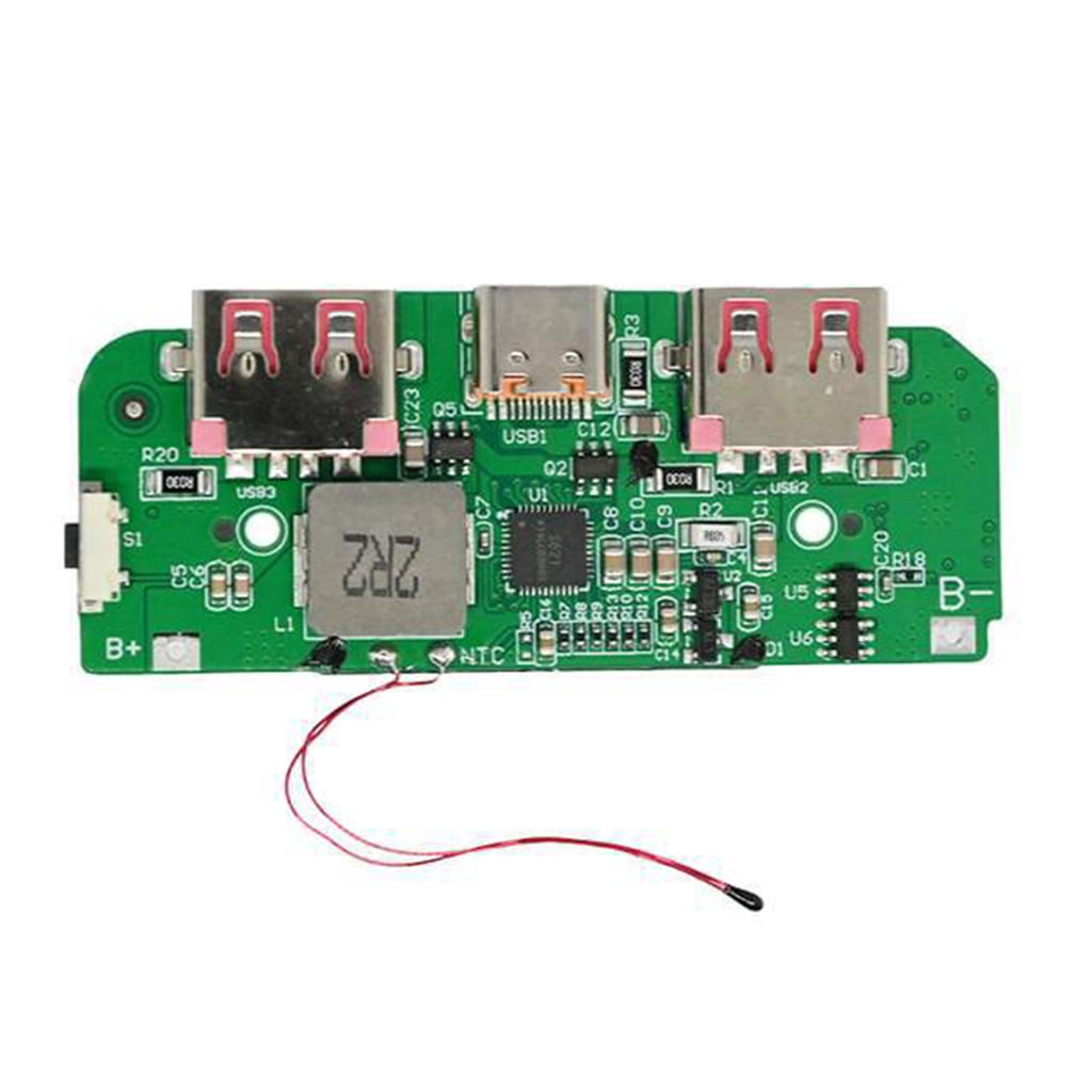 22.5W Fast Chargers Module with Color Screen Display QC20W Double USB ...