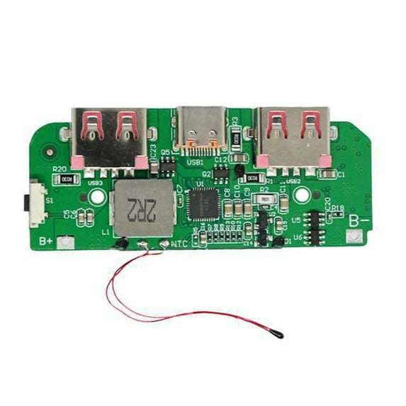 22.5W Fast Chargers Module with Color Screen Display QC20W Double USB ...