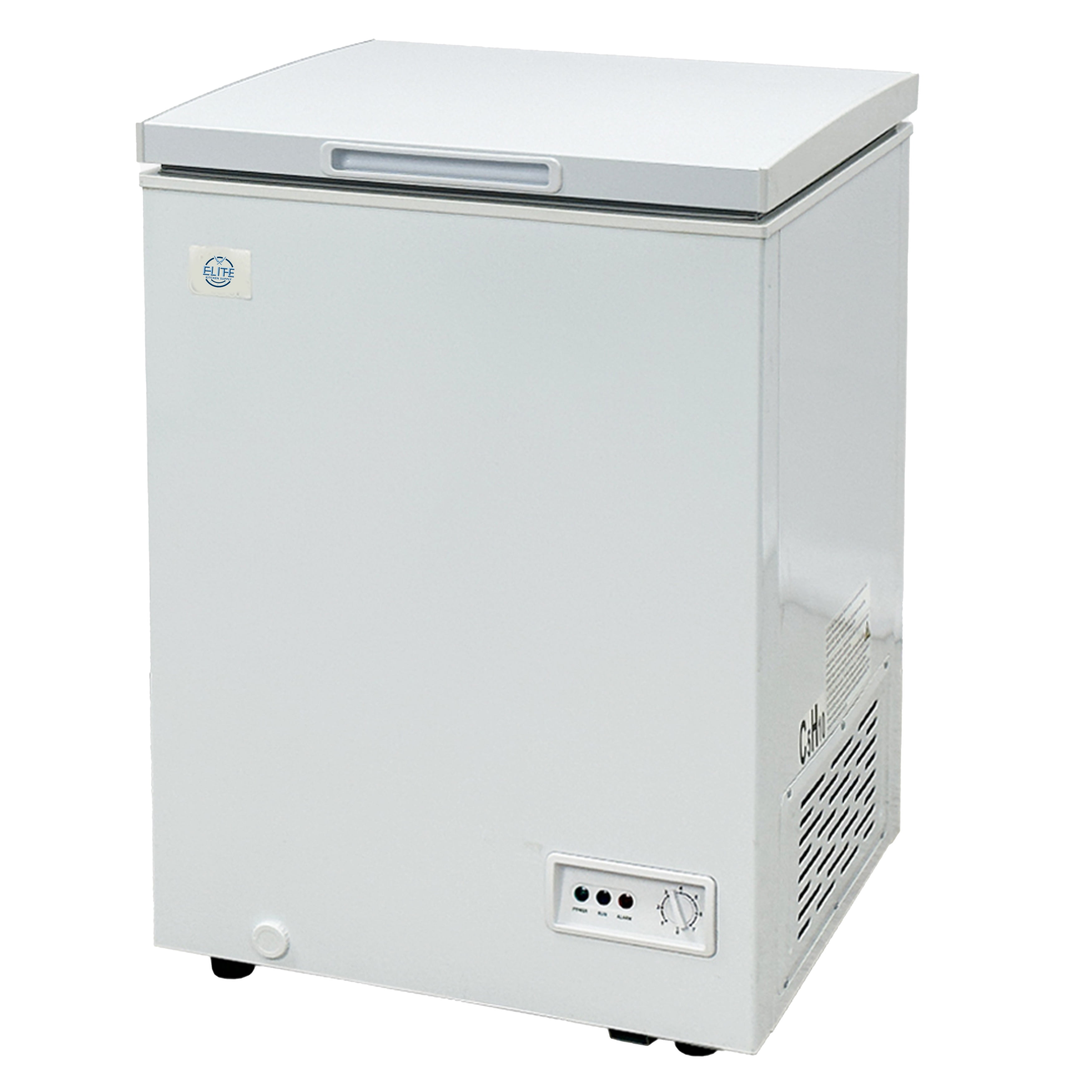 22.6 in. Single Door Space Saving food Chest Freezer 3.5 Cu. ft ...