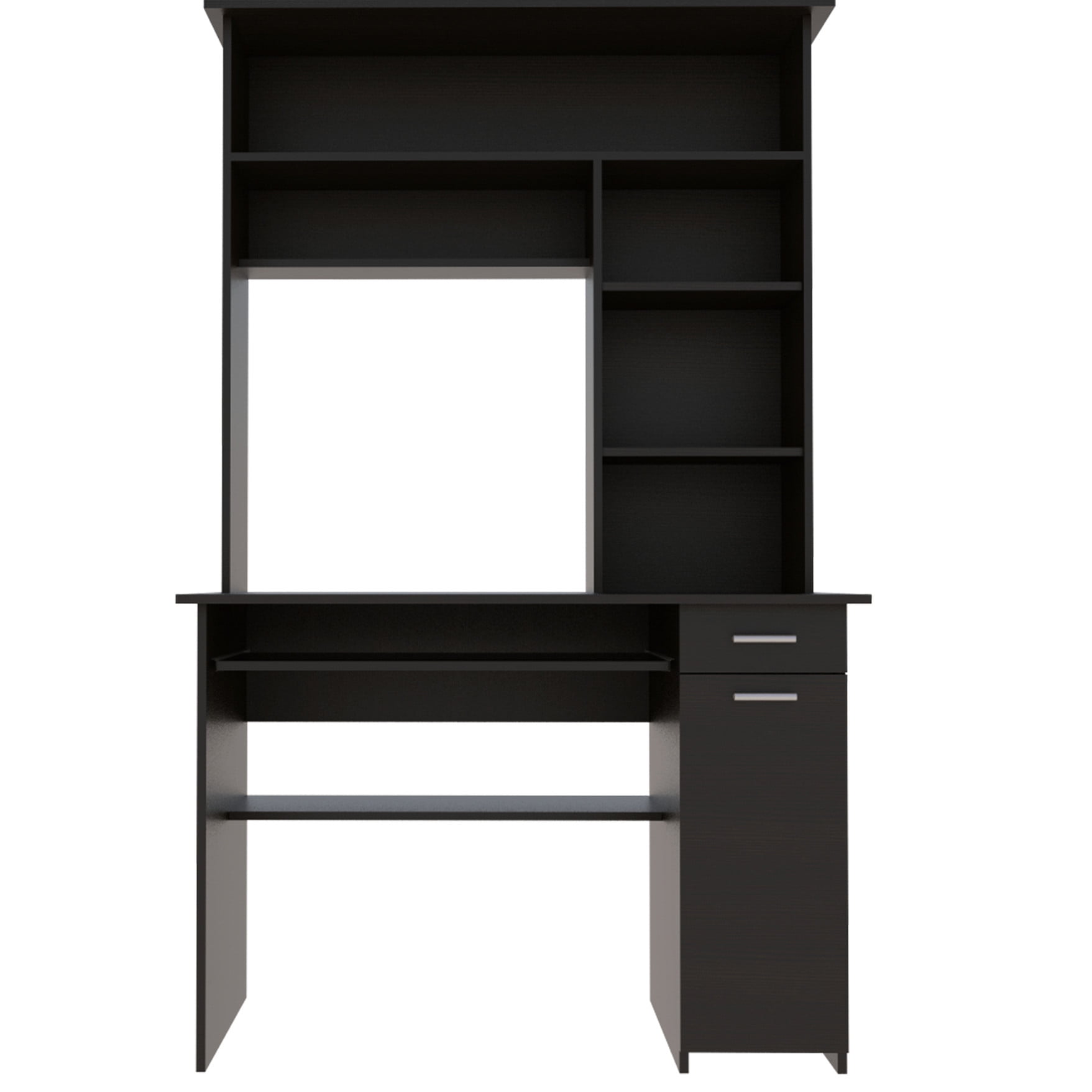 22.9"D Depth & 43.3"W Width - One Bottom Shelf - Office Desk Setup ...