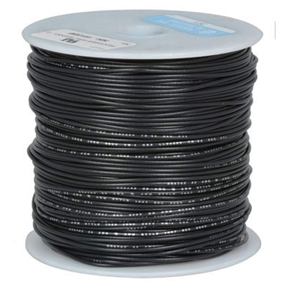 22 AWG Black Stranded Tinned-Copper Hook-Up Wire 500 Feet - Walmart.com