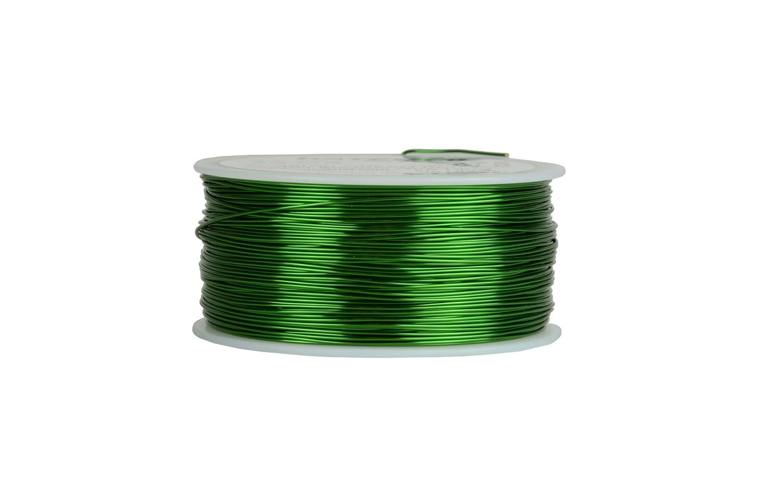 22 AWG Copper Magnet Wire - 1 lb 502 ft 155°C Magnetic Coil Green ...