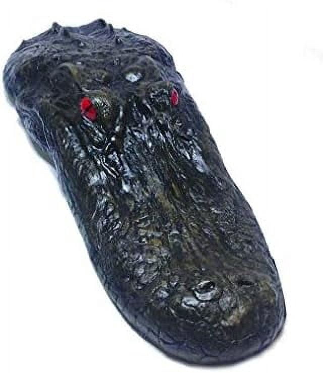 22" Alligator Head Decoy & Pond Float with Reflective Eyes for Canada ...