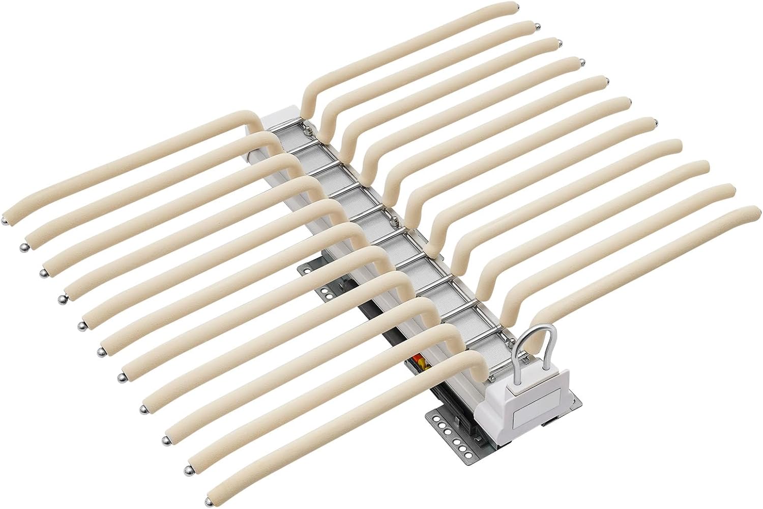 22 Arms Pull Out Trousers Rack, Steel Pull Out Pants Rack Pants Hanger ...