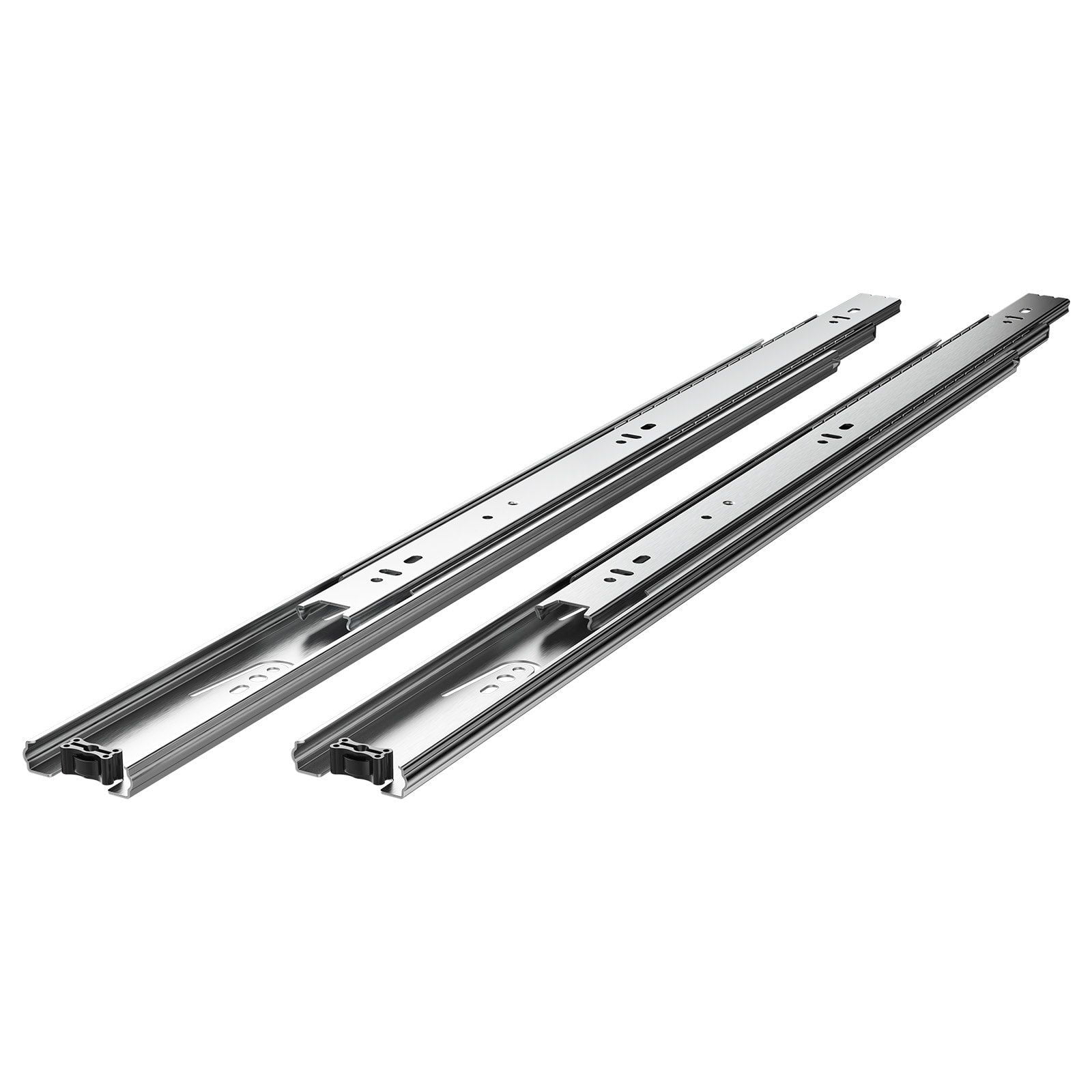 22" Ball Bearing Drawer Slide Rails, 10-Pair Set, 100 LB Load, Side ...